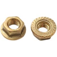 China Metric DIN 6923 Stainless Steel Hex Flange Nut M8 M10 M12 Direct Supply for sale