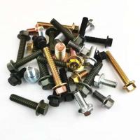 China DIN 6921 Carbon Steel Hex Flange Bolts with Point ISO9001 M6-M20 for sale