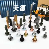 China DIN 6921 Carbon Steel Hex Flange Bolts with Point ISO9001 M6-M20 for sale