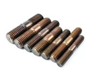 China DIN Standard Stud Bolt ASTM A193 Gr B7 Zinc Finish M6-M16 Heavy Duty Fastener for sale