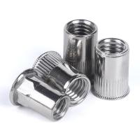 China DIN7340 Stainless Steel Knurled Blind Rivet Nut for Secure Fastening M6 for sale