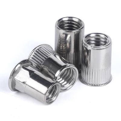 China DIN7340 Stainless Steel Knurled Blind Rivet Nut for Secure Fastening M6 for sale