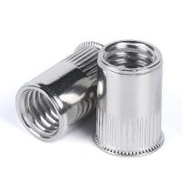 China DIN7340 Stainless Steel Knurled Blind Rivet Nut for Secure Fastening M6 for sale