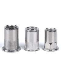 China DIN7340 Stainless Steel Knurled Blind Rivet Nut for Secure Fastening M6 for sale