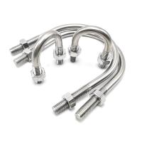 China DIN Standard SS304 Anchor Bolt J Hook Bolt U Bolt M4 M5 M6 OEM Custom for sale