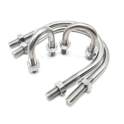 China DIN Standard SS304 Anchor Bolt J Hook Bolt U Bolt M4 M5 M6 OEM Custom for sale