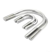China DIN Standard SS304 Anchor Bolt J Hook Bolt U Bolt M4 M5 M6 OEM Custom for sale