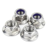 China Requirements M2-M64 Grade 4 8 NYlock Nut with Zinc Pleated Surface for sale