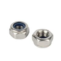 China Requirements M2-M64 Grade 4 8 NYlock Nut with Zinc Pleated Surface for sale