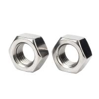 China Galvanized Stainless Steel Hexagon Head Nuts DIN934 10b21 M4-M52 for Automotive Industry for sale