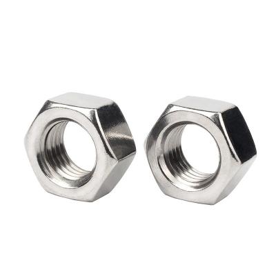 China Galvanized Stainless Steel Hexagon Head Nuts DIN934 10b21 M4-M52 for Automotive Industry for sale