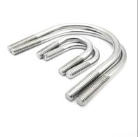 China M2-M30 U-Bolt Grade 4.8 8.8 10.9 12.9 DIN Standard Carbon Steel U Bolt for Building Machinery for sale