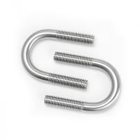 China M2-M30 U-Bolt Grade 4.8 8.8 10.9 12.9 DIN Standard Carbon Steel U Bolt for Building Machinery for sale