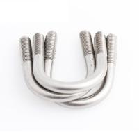 China M2-M30 U-Bolt Grade 4.8 8.8 10.9 12.9 DIN Standard Carbon Steel U Bolt for Building Machinery for sale
