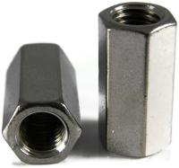 China Galvanized Lengthened Thickened Welding Connecting Nut 304 Stainless Steel M6 M36 for sale