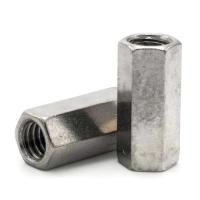 China Galvanized Lengthened Thickened Welding Connecting Nut 304 Stainless Steel M6 M36 for sale