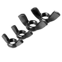 China 304 Stainless Steel Butterfly Bolt Shipping Tray Fasteners Black Oxide Finish M6 for sale