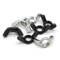 China 304 Stainless Steel Butterfly Bolt Shipping Tray Fasteners Black Oxide Finish M6 for sale