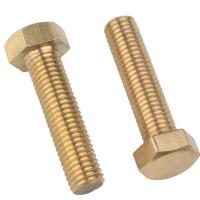 China Grade 4.8 DIN standard brass connector bolt nut electrical with and standard for sale