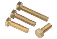China Grade 4.8 DIN standard brass connector bolt nut electrical with and standard for sale