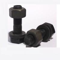 China Black Finish DIN7990 Hexagon Head Bolts for Steel Structures M12x50 for sale
