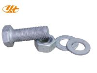 China M28 Carbon Steel UNC Hex Bolts and Nuts Grade 4.8 for Industrial Construction for sale