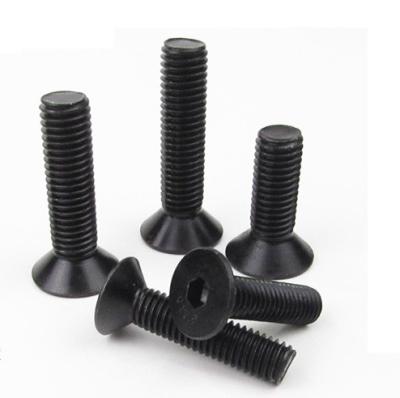 China Black Finish DIN 7991 Countersunk Hexagon Socket Bolt with Customer Requirements for sale