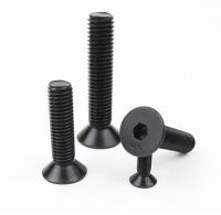 China Black Finish DIN 7991 Countersunk Hexagon Socket Bolt with Customer Requirements for sale