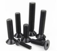 China Black Finish DIN 7991 Countersunk Hexagon Socket Bolt with Customer Requirements for sale