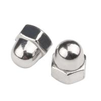China 304 Stainless Steel Hexagon Round Head Nut with Decorative Cover M2-M30 Building Fastener for sale