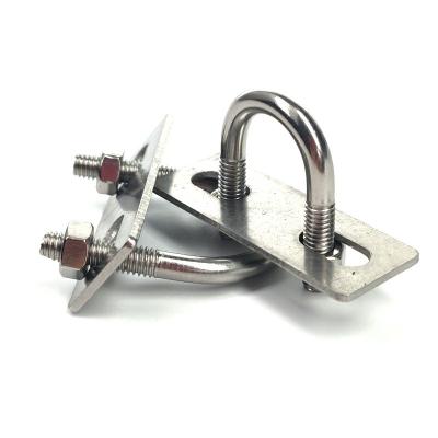 China U-Bolt Clamp for Pipes M6-M64 Carbon Steel Stainless Steel Free Samples for sale