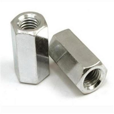 China DIN6334 Lead Screw Connection Extended Round Nut Grade 8.8 10.9 12.9 Plain Finish for sale