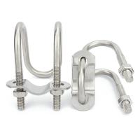 China U-Bolt Clamp for Pipes M6-M64 Carbon Steel Stainless Steel Free Samples for sale