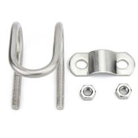 China U-Bolt Clamp for Pipes M6-M64 Carbon Steel Stainless Steel Free Samples for sale