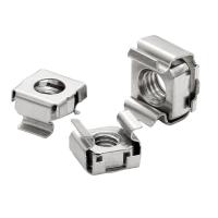 China DIN Standard Square Clip Nut 304 Stainless Steel M6 M8 M10 for Tightening Jam Nut for sale