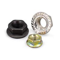 China M2-M30 Plain 304 Stainless Steel Nylon Lock Nut DIN6923 Heavy Load for sale