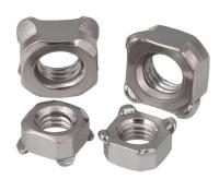 China 304 Stainless Steel Hexagonal Welded Nut M6 Metric for Automotive Industry Fasteners for sale