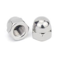 China Carbon Steel Black Zinc Plating Ball Head Copper Cap Nut M8 M10 Heavy Duty for sale