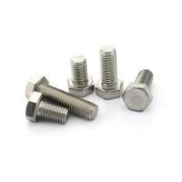 China Stainless Steel 304 Hex Bolts and Nuts M5-M64 High Precision for High Temperature Applications for sale