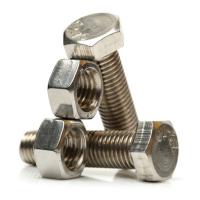 China Stainless Steel 304 Hex Bolts and Nuts M5-M64 High Precision for High Temperature Applications for sale