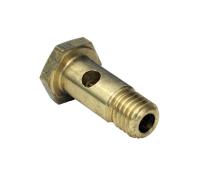 China Carbon Stainless Steel Oil Banjo Bolt with Hole Brake Hose Double Single Hollow Bolt M10x1.25 for sale