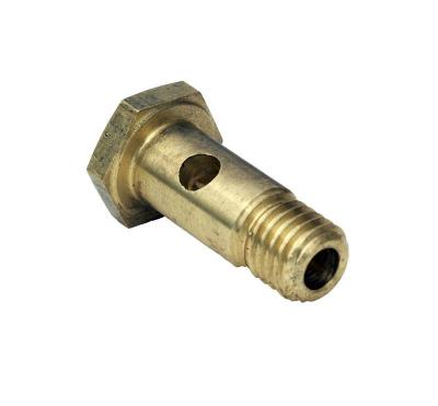 China Carbon Stainless Steel Oil Banjo Bolt with Hole Brake Hose Double Single Hollow Bolt M10x1.25 for sale