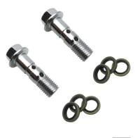 China Carbon Stainless Steel Oil Banjo Bolt with Hole Brake Hose Double Single Hollow Bolt M10x1.25 for sale