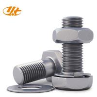 China DIN ANSI HDG Full Threaded Hex Bolt Thickness MM10 to MM500 Industrial Grade for sale