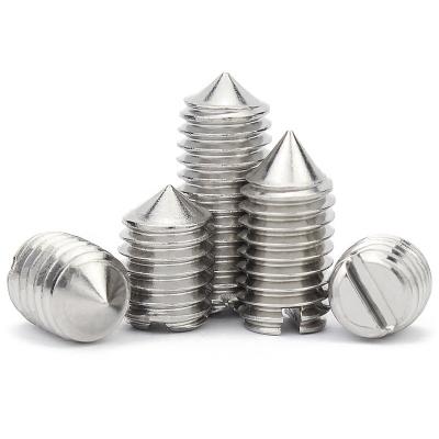 China Metric Strength Tip Stop Screw Black Zinc Plated Carbon Steel Bolt ISO Standard M6x20 for sale