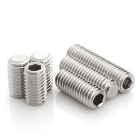 China Metric Strength Tip Stop Screw Black Zinc Plated Carbon Steel Bolt ISO Standard M6x20 for sale