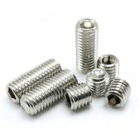 China Metric Strength Tip Stop Screw Black Zinc Plated Carbon Steel Bolt ISO Standard M6x20 for sale