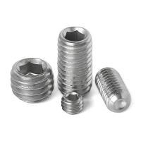 China Metric Strength Tip Stop Screw Black Zinc Plated Carbon Steel Bolt ISO Standard M6x20 for sale