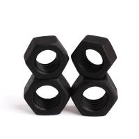 China ISO9001 A194-2H Blackened Thickened Nut High Strength M2-M30 Sizes for sale