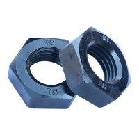 China ISO9001 A194-2H Blackened Thickened Nut High Strength M2-M30 Sizes for sale